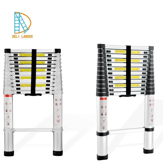 Single Side Folding Aluminum Stick Ladder - Durable & Versatile