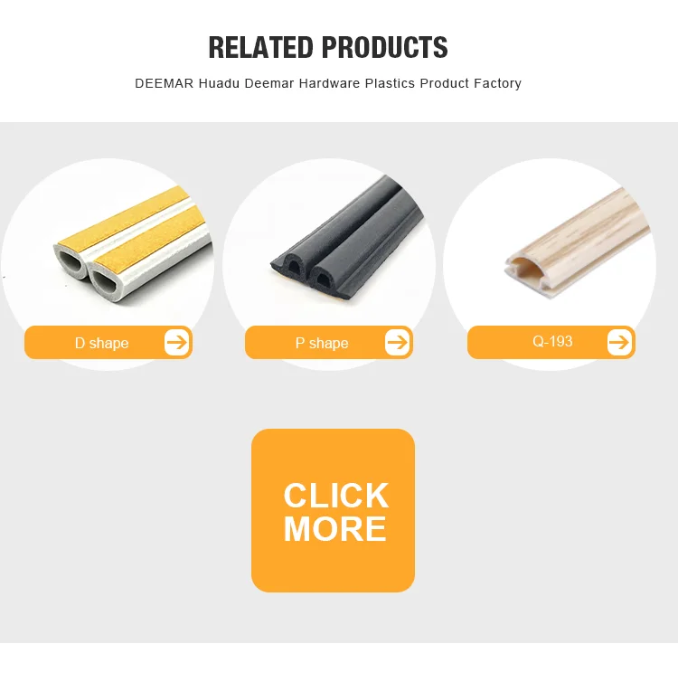 Types of Door Window Epdm Rubber Foam Seal Wooden Door Weather Strip ...