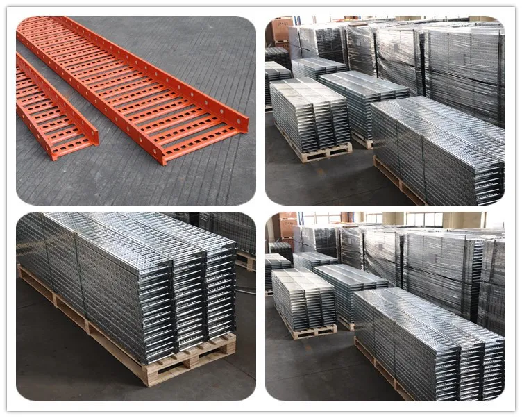 Steel Wire Mesh Cable Tray Perforated Ladder Type Cable Tray Products ...