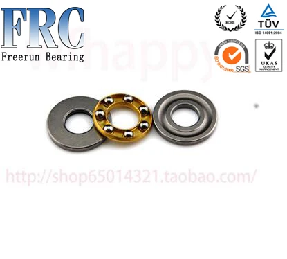 9x17x5 Ceramic Ball Grooved Hybrid Thrust Bearing F9-17M/C ABEC-1 ABEC ...