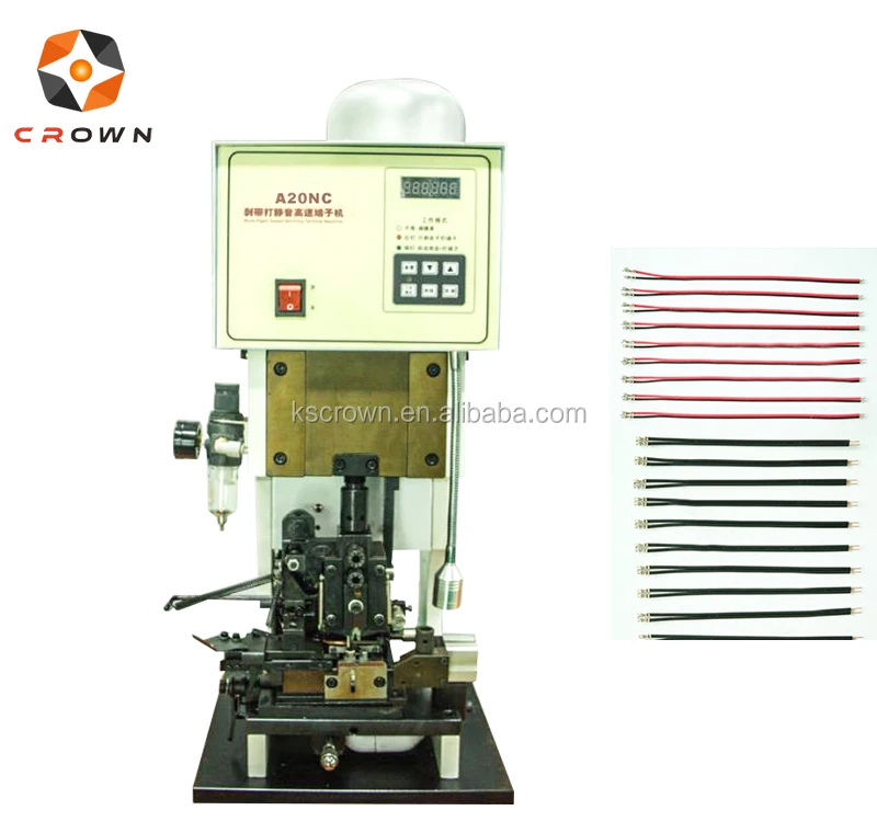 Pneumatic Terminal Crimper - AM6-6 Hexagonal Crimp Machine