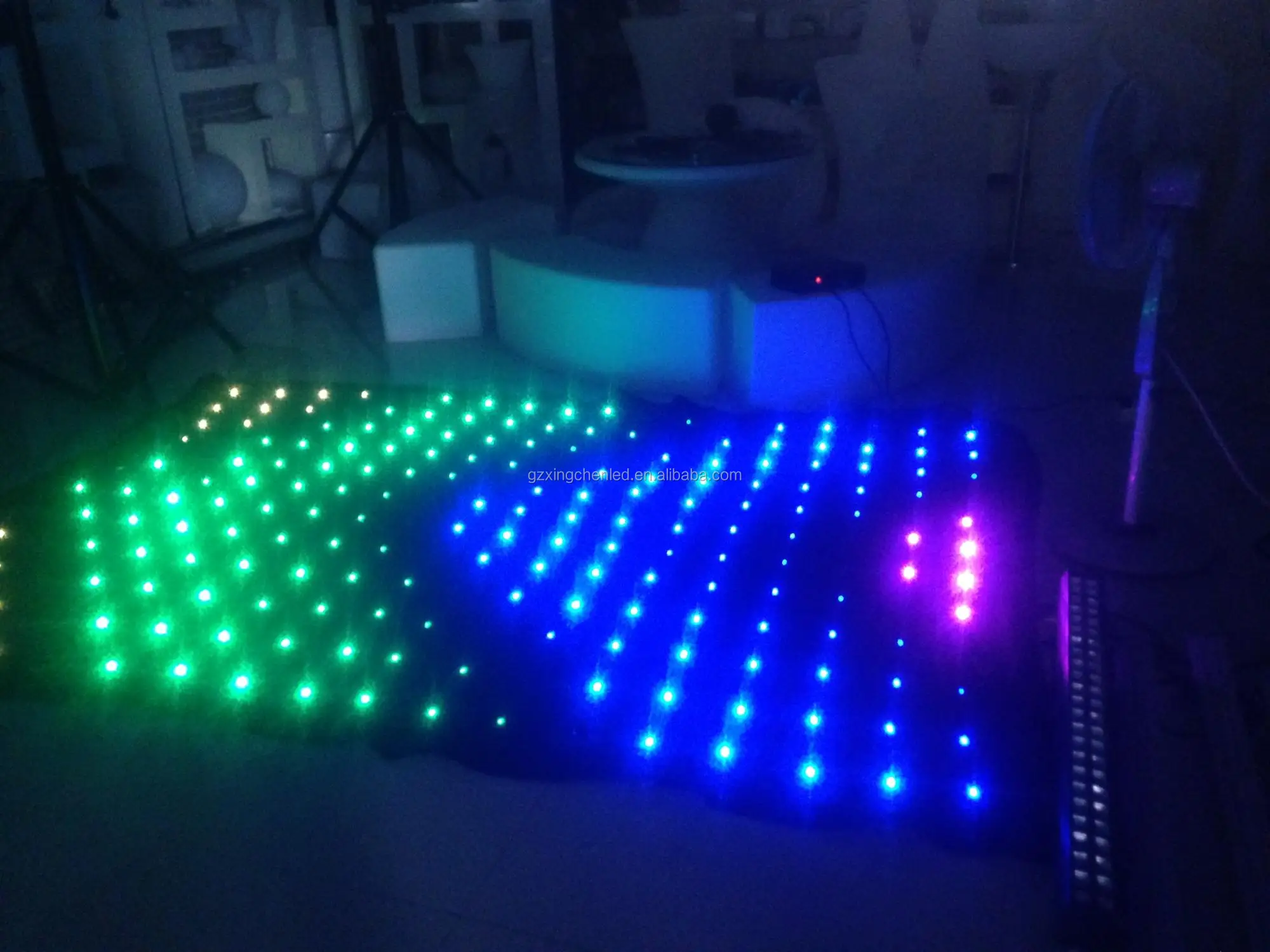 Led Wedding Stage Backdrop Decoration 2x3m Vision Curtain Cloth ...