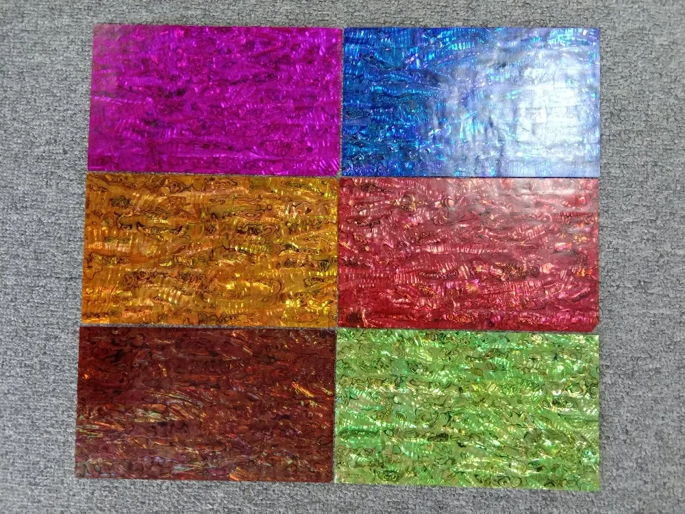 New Zealand Paua Shell Laminate Abalone Shell Sheets For Inlay ...