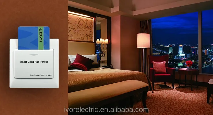 Hotel Rfid Card Key Power Switch,Insert Card For Power Switch,110v ...