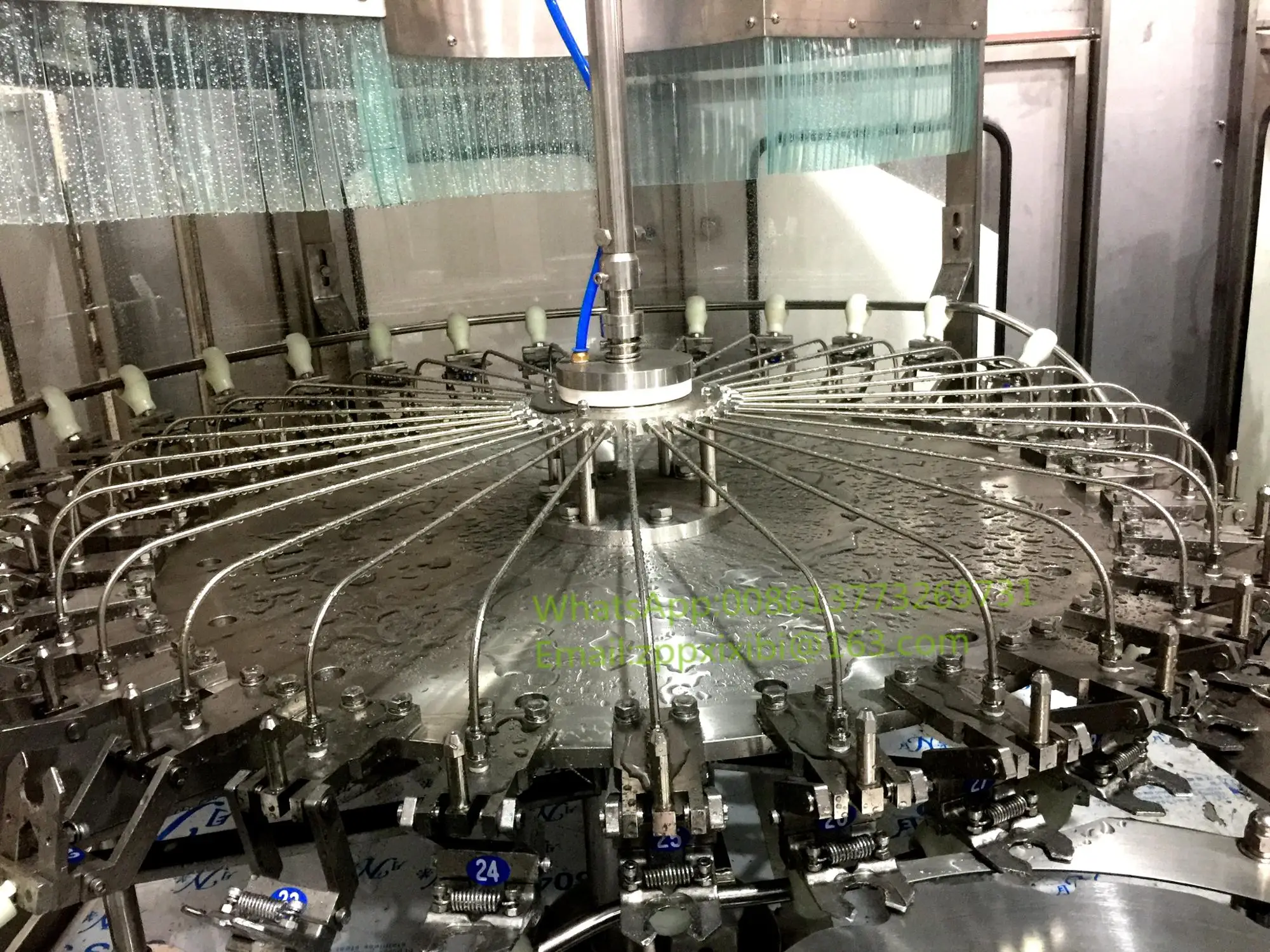 Cola Pepsi Fruit Carbonated Drinks Filling Machine For Gas Beverage ...