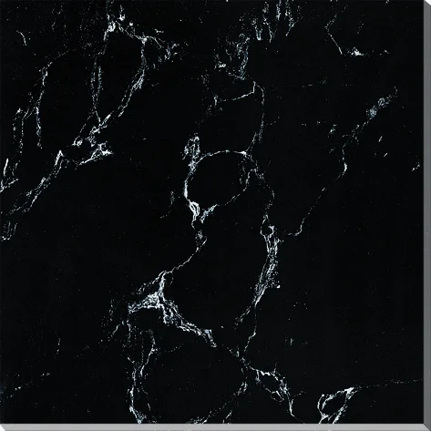 Black Ceramic Tile Polished Surface For Flooring Black Shiny Floor Tile ...