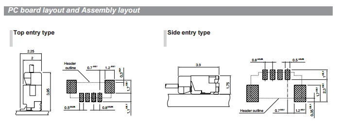 JST SUR 05SUR-32S 5pin 0.8mm Pitch IDC Connector - LDZY