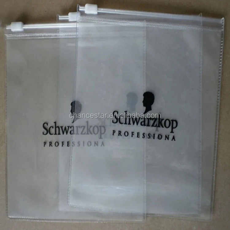 A4 Size Pvc Zip Lock Bag Plastic Logo Bag With Plastic Hanger - Buy ...