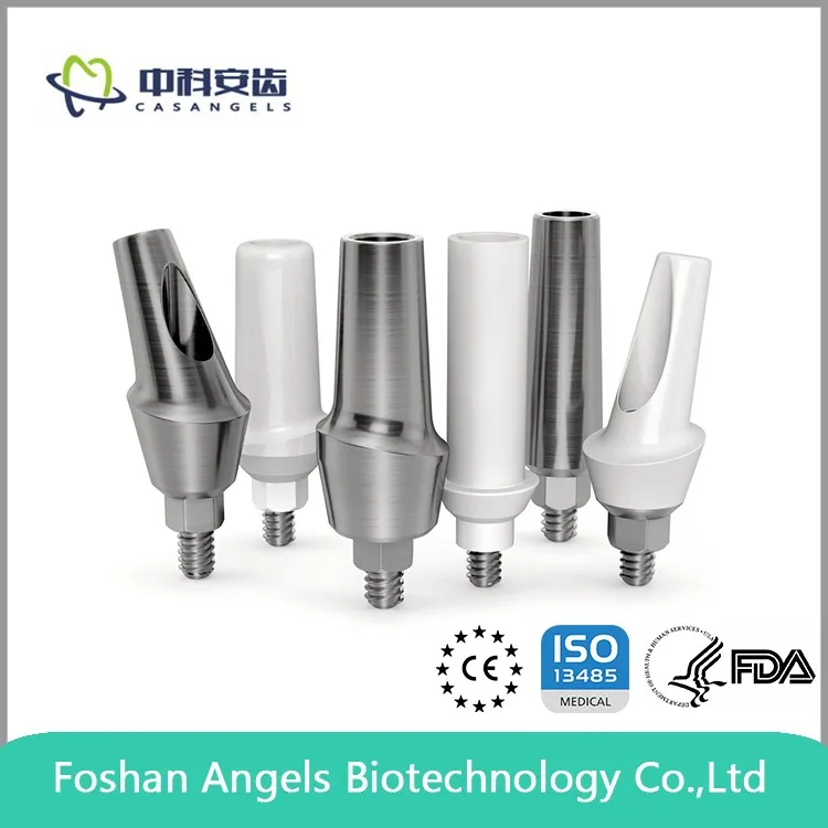 Angels Cad Cam Custom Abutment Of Dental Implant Compatible With Iti ...