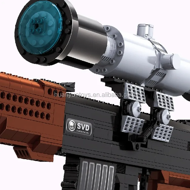 Ausini Military Technic Series The Svd Sniper Rifle 1:1 Model Building ...