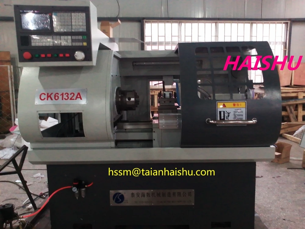 Cnc Turret Lathe Machine Ck6132a Mini Cnc Lathe And Hobby Cnc Metal ...