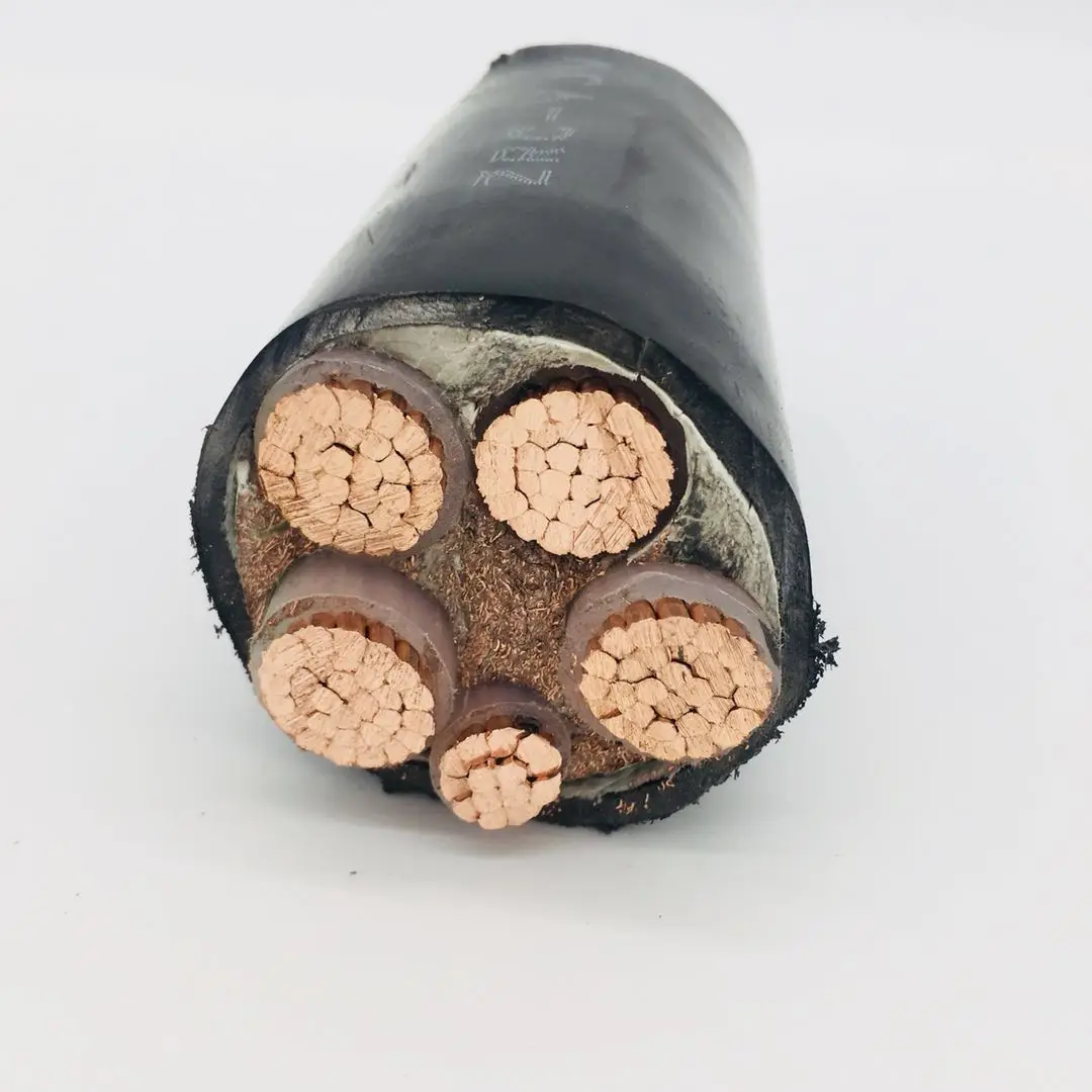 Standard Low Voltage Yjv 150 Mm2 Copper Conductor Material 4+1 Core ...