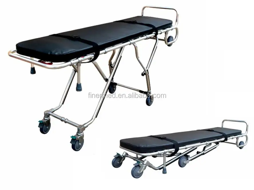 Folding Funeral Corpse Mortuary Trolley - Buy Mortuary Trolley,Funeral ...