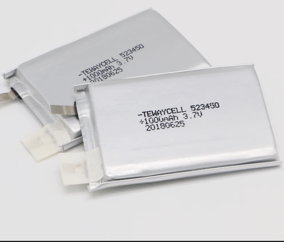 523450 1000mah 3.7v Flat Square Smallest Graphene Lithium Polymer Ion ...