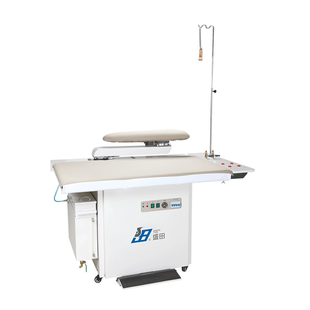 Vacuum Blowing Ironing Table With Build-in Steam Generator Factory ...