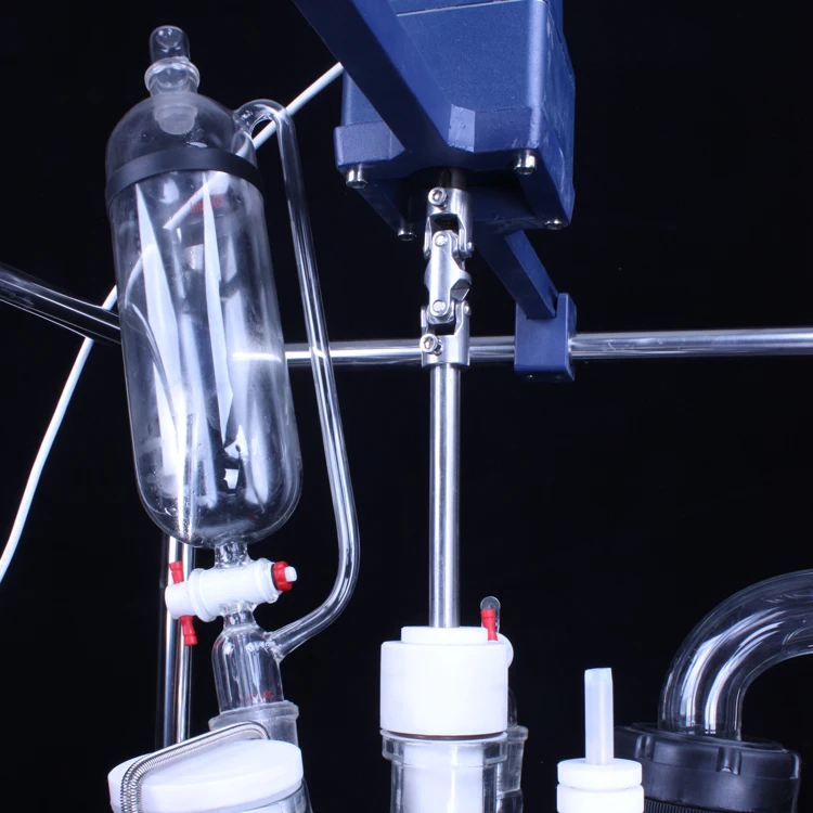 Laboratory Pyrex 20l Jacketed Lab Equipment 30l Chemical Mixing ...