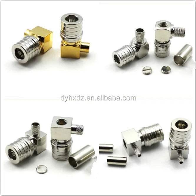 Qma Male Right Angle Connector For Rg223 Rg316 Rg402 Cable - Buy Qma ...
