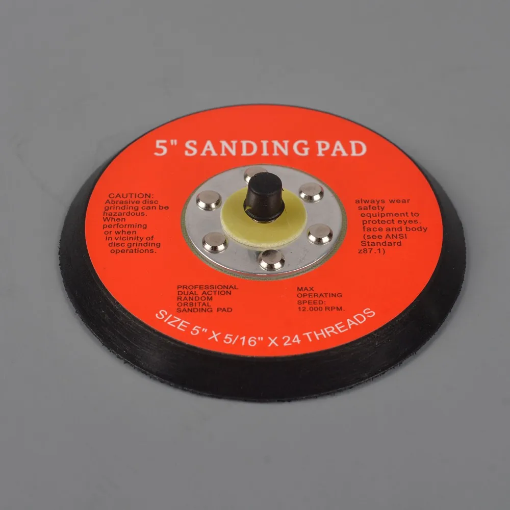 5 '' 125 MM Air Sander Sanding Pad Sanding Disc Thread 5/16''x24 Random ...