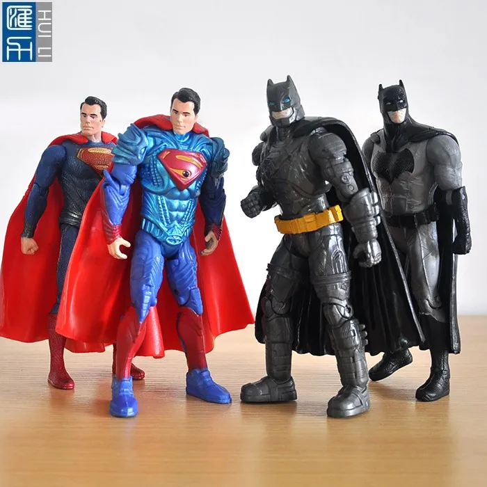 Super Hero 6inch Plastic Action Figure ;soft Cape Custom Pvc Action ...