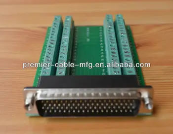 High Density D-sub 78 Pin Connector With Right Angle Type With Terminal ...