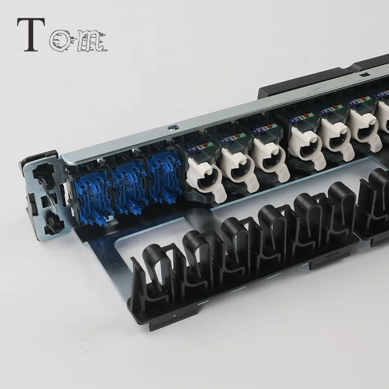 FULL loaded CAT6/CAT6A 24 port UTP Legrand type patch panel Legrand UTP ...