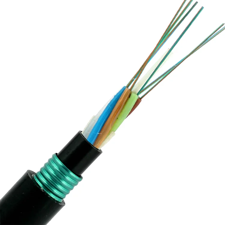 12 Cores Ug Underground Direct Burial Fiber Optic Cable Gyfty53 - Buy ...