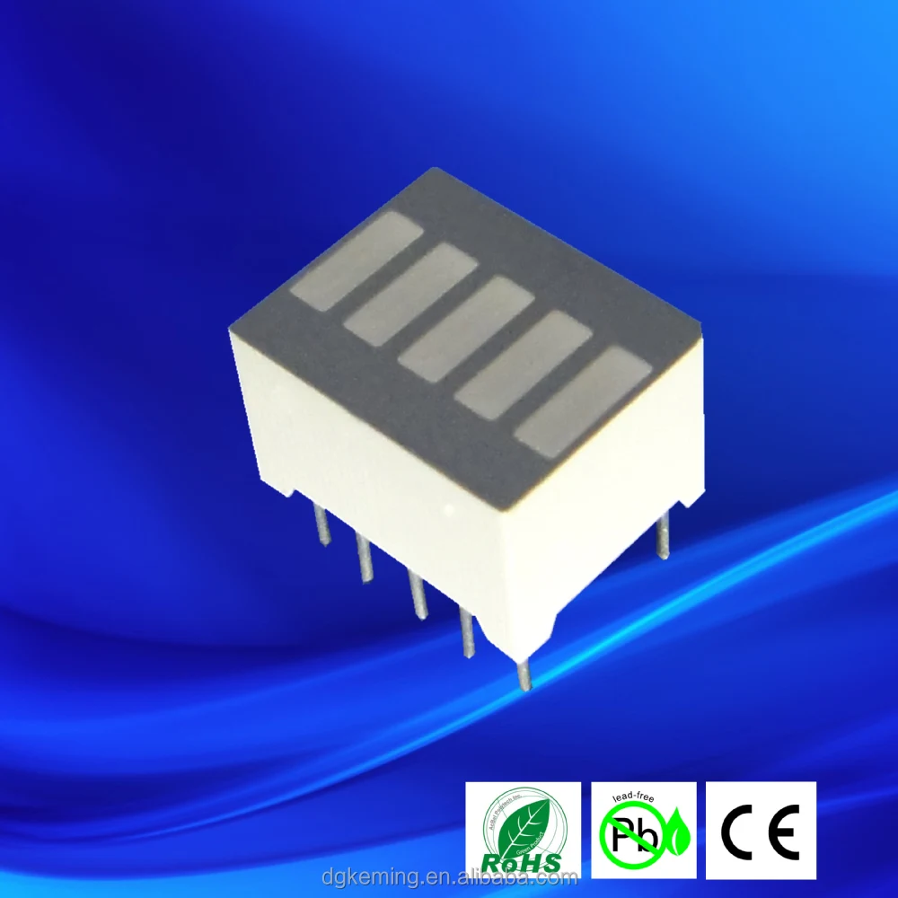 3 Color 5 Segment Bar Graph LED Display - Alibaba Graph