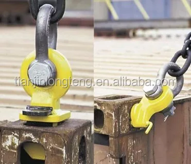 ISO Standard Steel Shipping Container Top Lifting Lugs