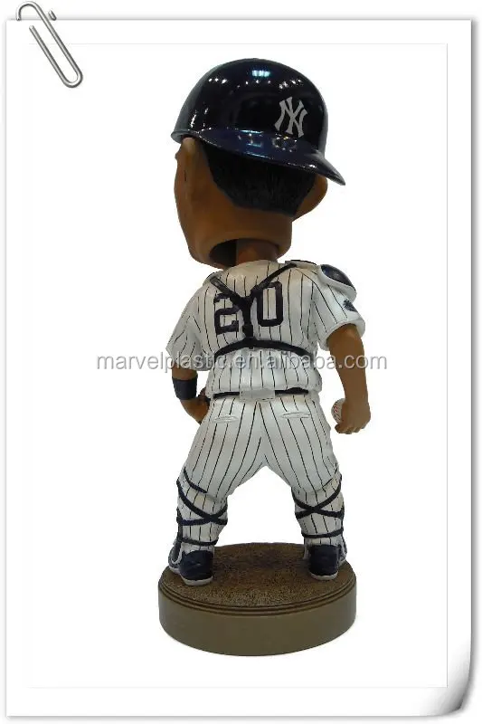 Plastic Miniature Bobble Head Toy Baseball Character Figure - Buy ...