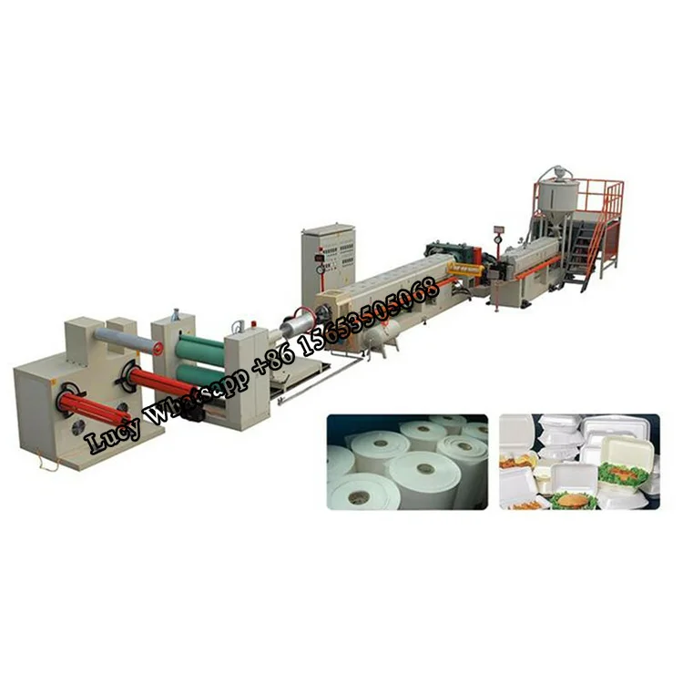 Ps Styrofoam Foam Food Plate Tray Container Making Thermoforming ...