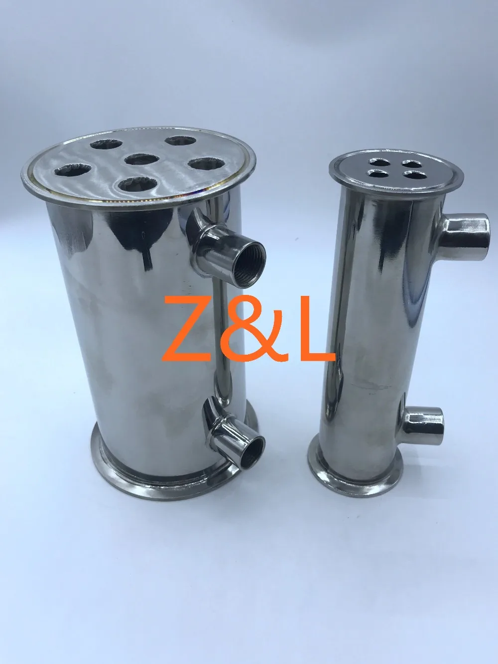 Stainless Steel 2 Inch Dephlegmator(200mm L) for Moonshine Still Reflux ...