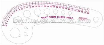 Armhole Curve Ruler 32cm - Buy Armhole Curve Ruler,French Curves Set ...