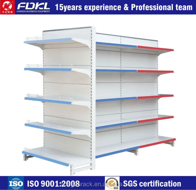 Top Quality Supermarket Merchandising Shelving - Buy Supermarket ...