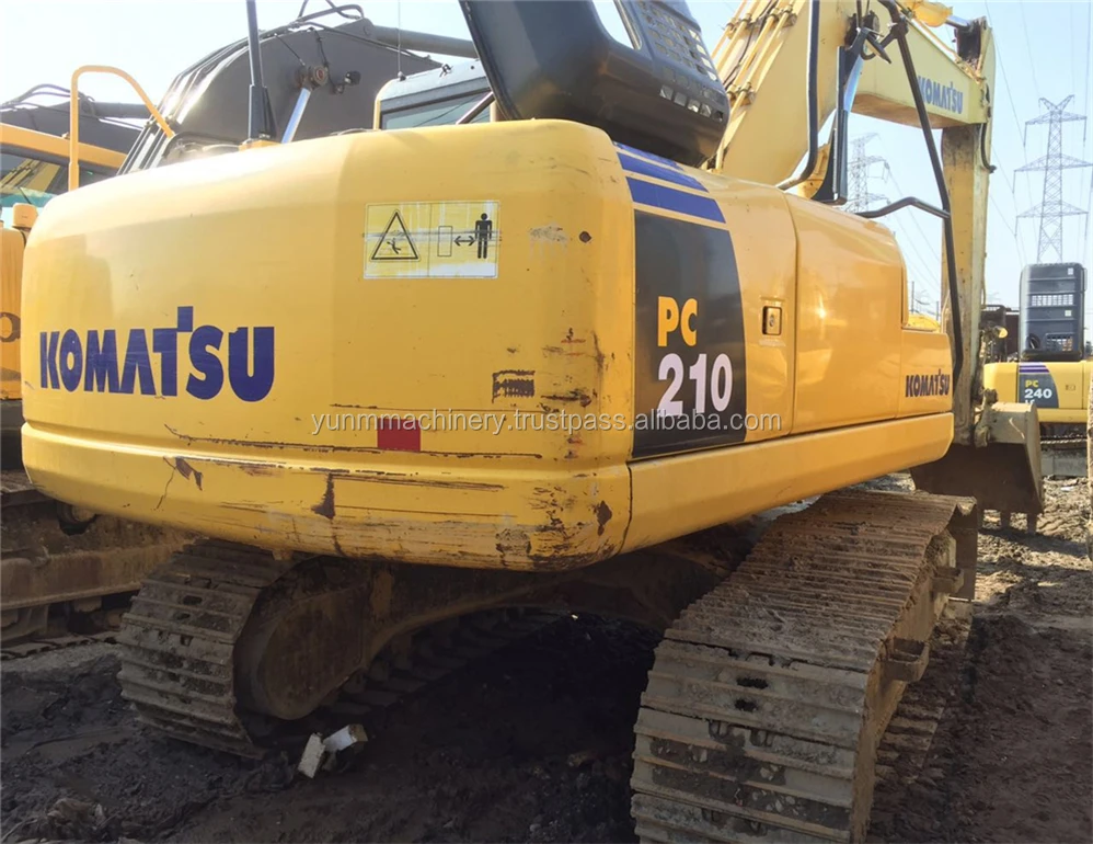Used Komatsu PC210 Excavator - High Efficiency & Support