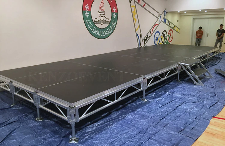 Outdoor All-Terrain Event Stage - Customizable & Durable