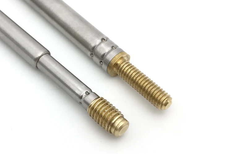 M4 Male Thread Screw On Telescopic Rod Antenna Mast Pole 3 Sections ...