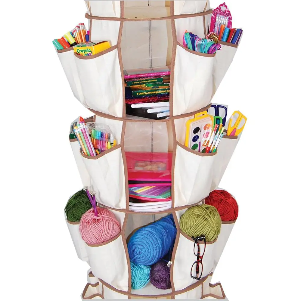 Tiered Collapsible Rotatable Multifunctional Carousel