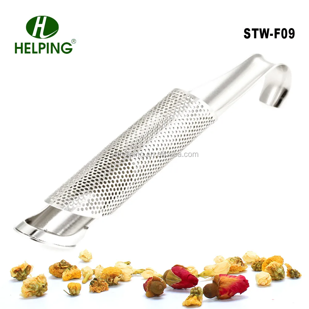 Stainless Steel Unique Tube Tea Stick Infuser With Hook - Buy Tea Stick ...