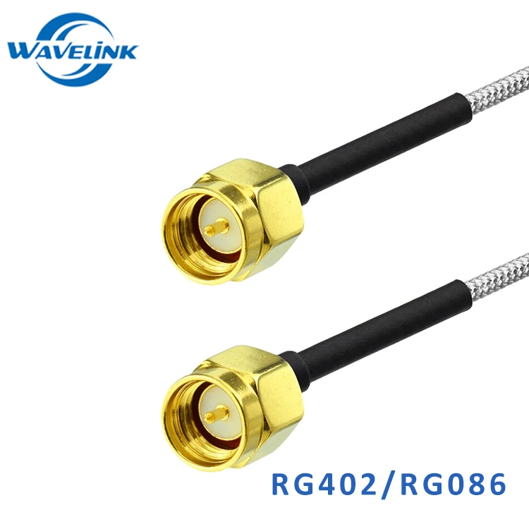 6ghz Sma Female To Rp Sma Male Rf Cable Pigtail Rg405 Rg402 Rg086 Semi-flexible Cable - Buy ...