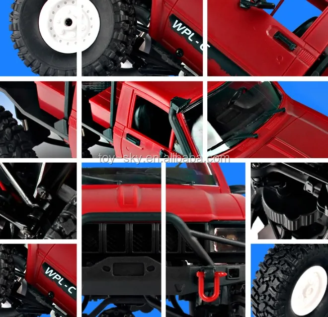 WPLC-14 1/10 4WD RC Rock Crawler - Ultimate off Road Fun