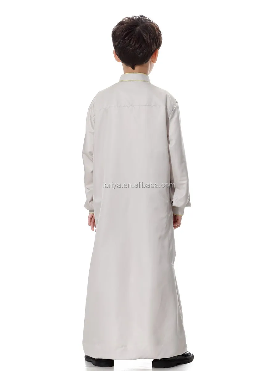 Modern Islamic Children Clothing In Stock Saudi Boy's Kaftan Thobe ...