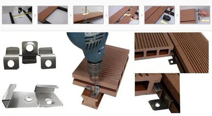 Wpc Floor End Cap Outdoor Composite Decking End Caps - Buy End Caps,Wpc ...