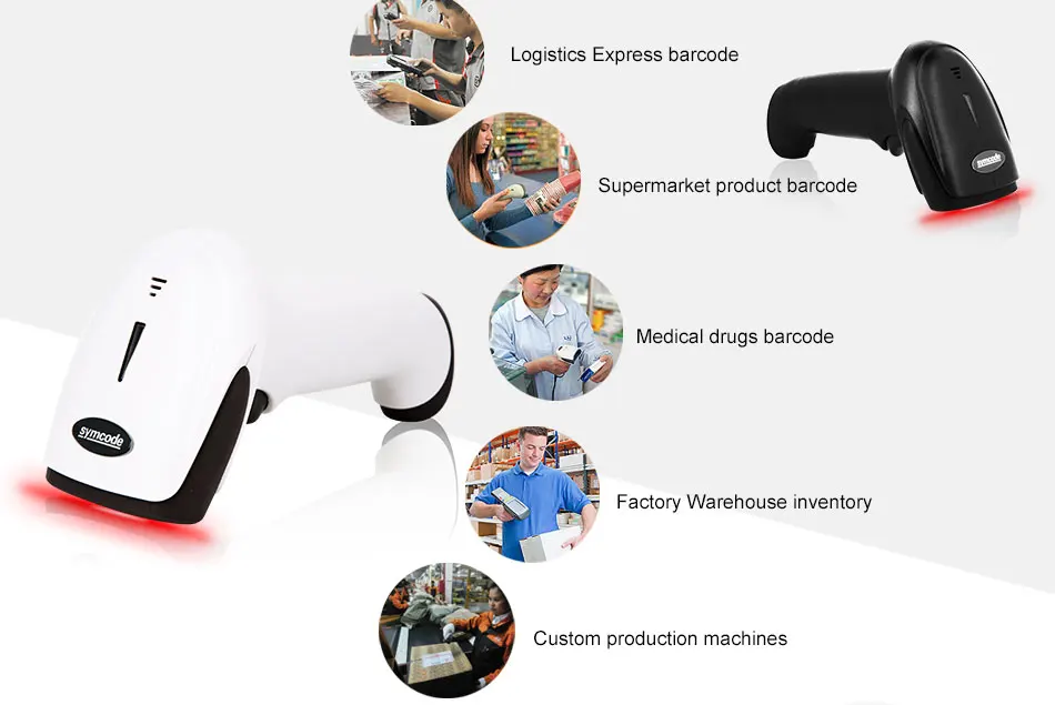 Fast and Precise 2D Barcode Scanning - Symcode MJ4000-2D