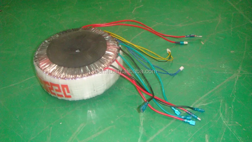 หม้อแปลง Toroidal 800va อินพุต220v 50hz เอาต์พุต0-20v;20v-0-20v;48v-0 ...