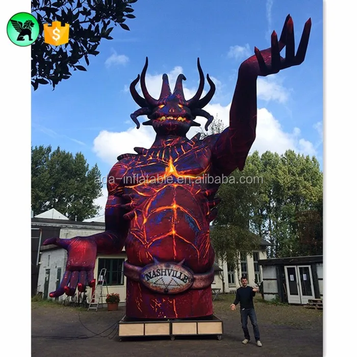 8m High Event Stage Decoration Giant Skeleton Inflatable Monster Demon ...