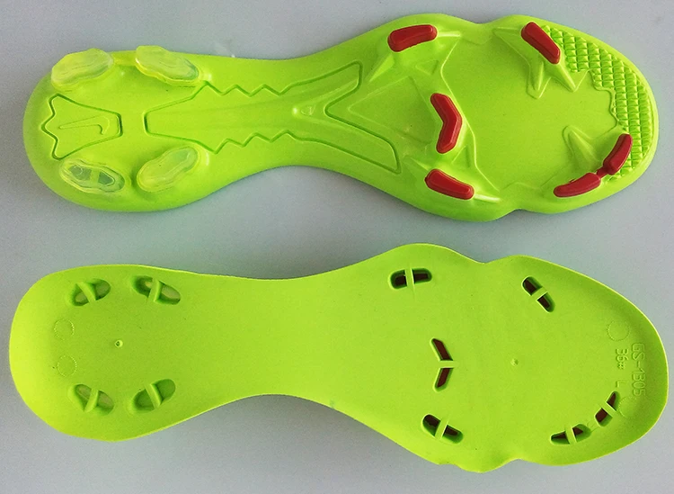 Outsole For Ladies Football Boots Green Color Soccer Shoe Outer Soles ...