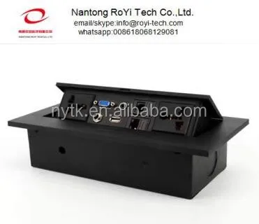 Conference Table Multiple Socket Outlet/tabletop Power Socket Box - Buy ...