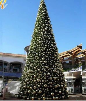 4 Meter Green Pvc Fireproof Christmas Tree Outdoor - Buy 4 Meter ...
