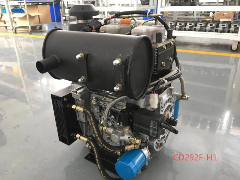 Motor diésel refrigerado por aire, 292F, aprobado por la CE, para uso ...