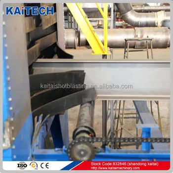 Steel Beam Grit Abrasive Blasting Equipment/dry Cleaning Machine/ball ...